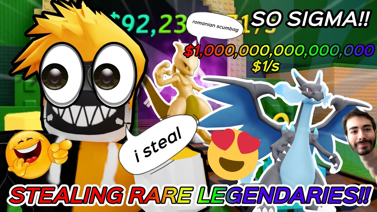 Steal A Pokemon... | Roblox - YouTube