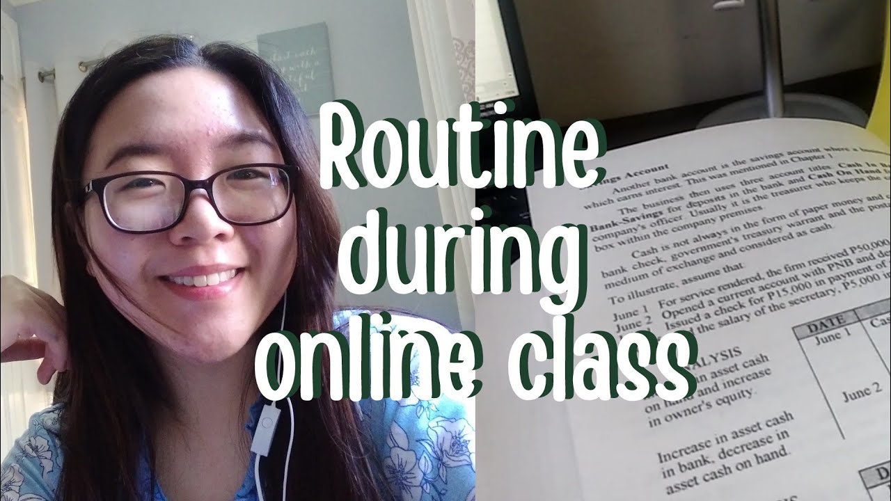 💻 ONLINE CLASSES ROUTINE 📚(Philippines) - YouTube