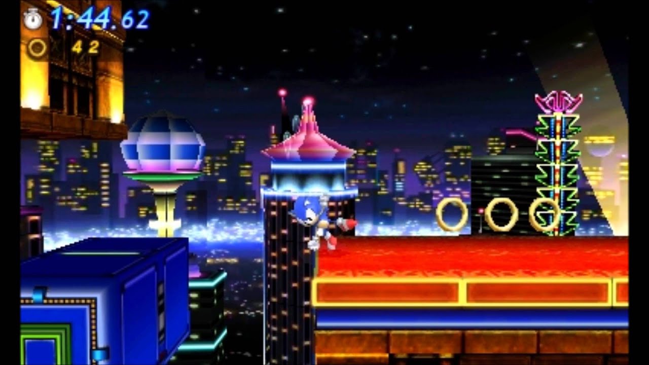 Sonic Generations 3DS:Casino Night and Radical Highway Images - YouTube