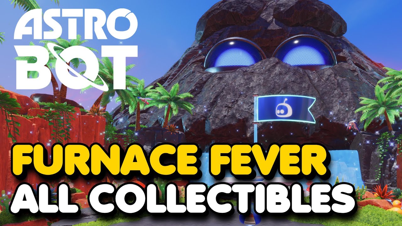 Astro Bot - Furnace Fever 100% Walkthrough (All Bots & Puzzle Pieces ...