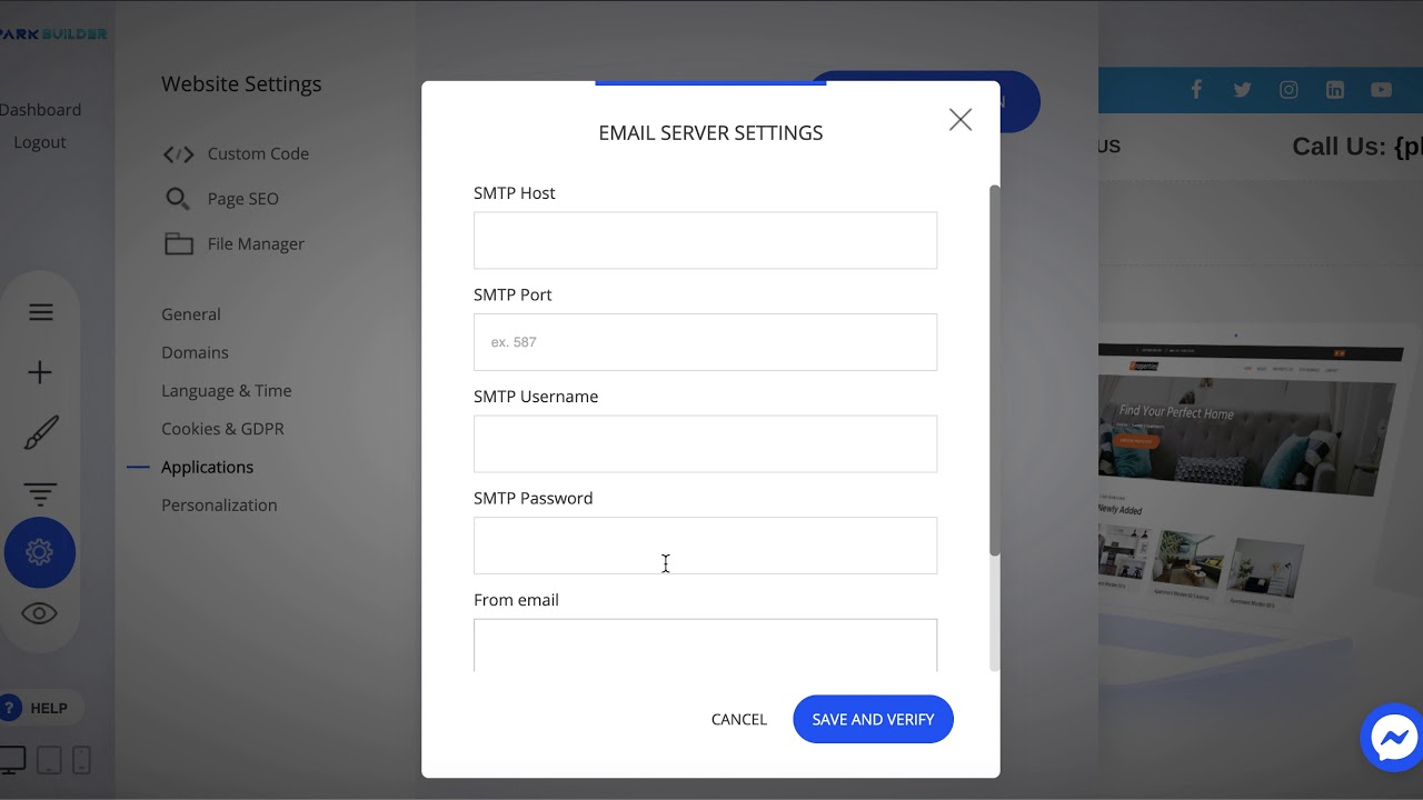 Connect Custom Email Server - YouTube