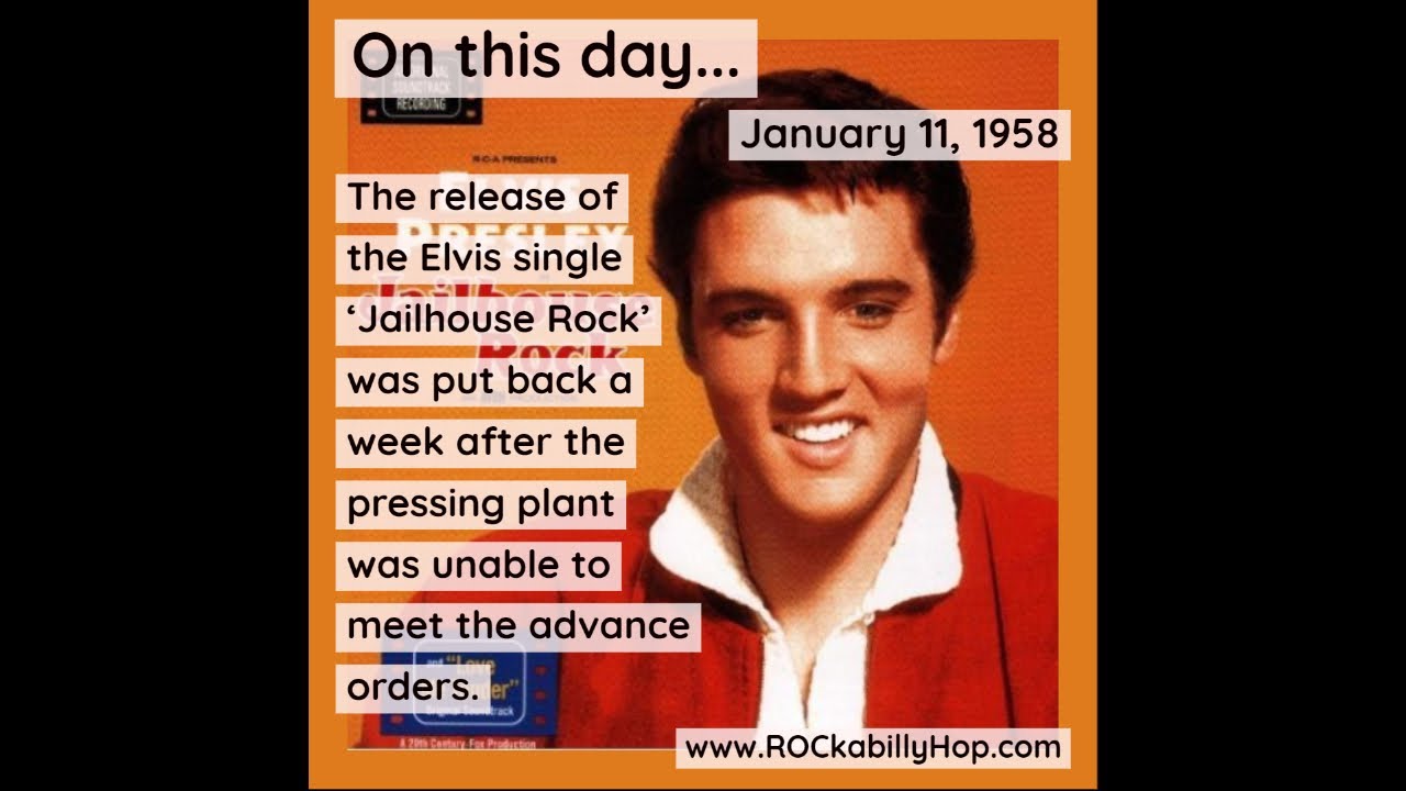 January 11, 1958 – Elvis Presley - YouTube