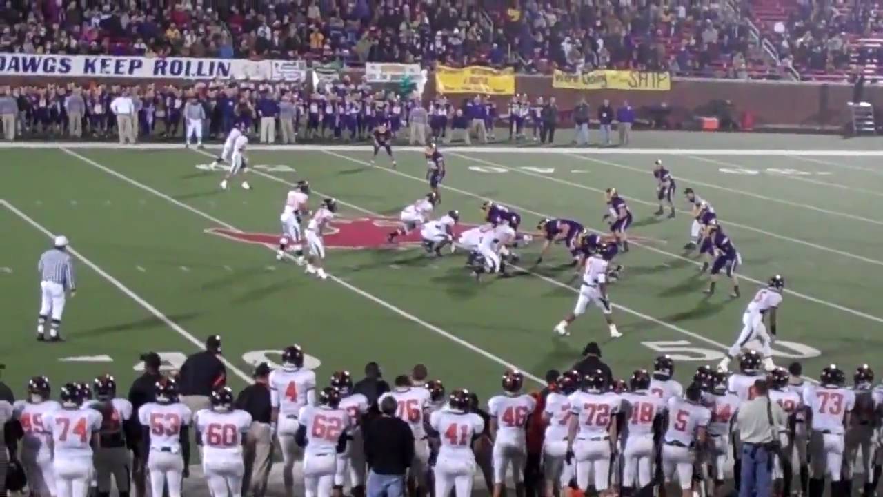 Gilmer Buckeyes 2009 State Championship - Stump Godfrey - YouTube