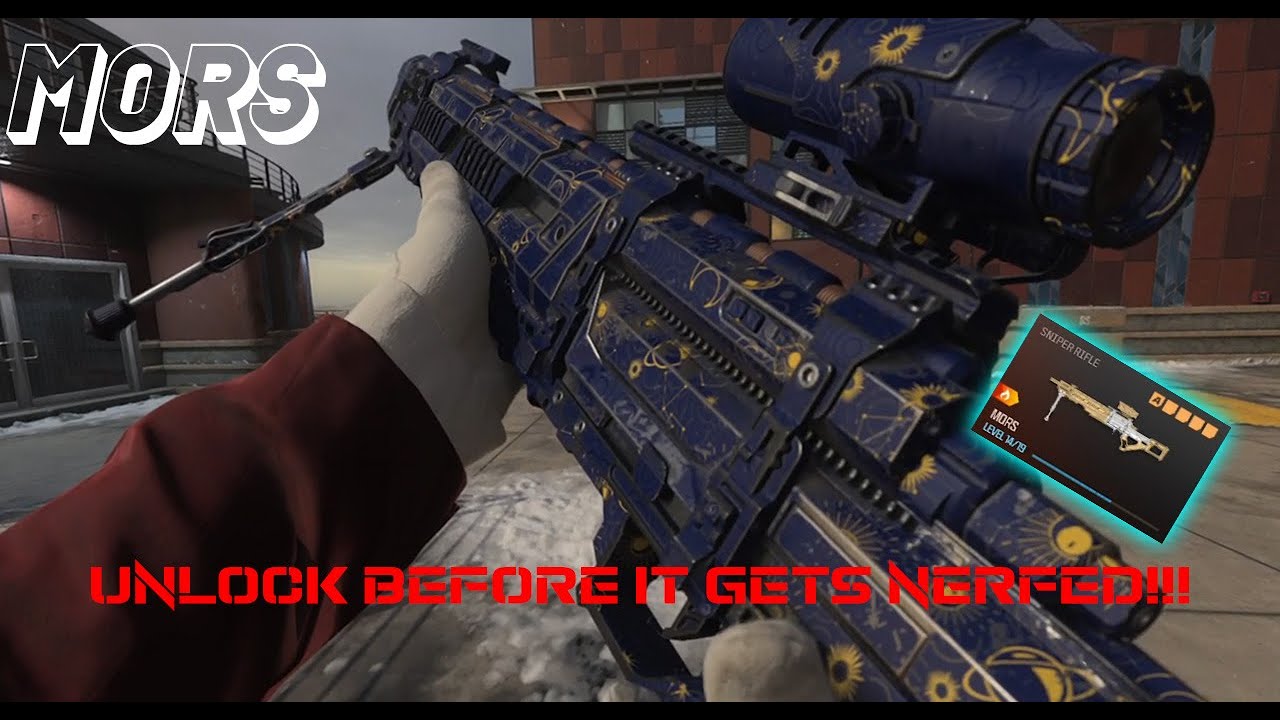 THE MORS SNIPER IS THE BEST SNIPER IN THE GAME - YouTube