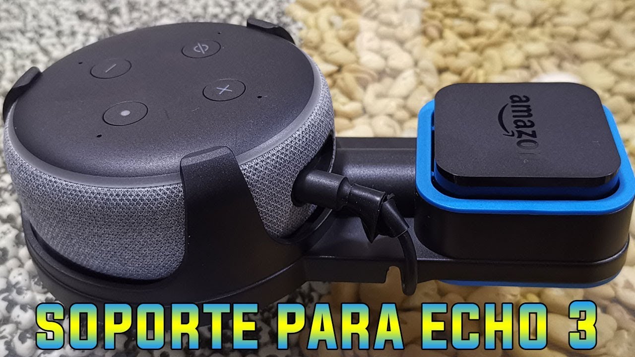 Soporte de Pared para tu Echo 3 con Alexa de Amazon 😎 - YouTube