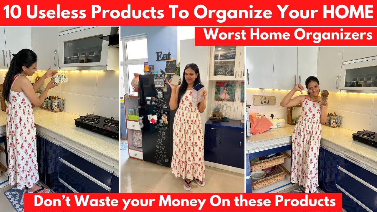 10 NOT-SO Useful HOME Organizing Products | Don't Buy These Useless ...
