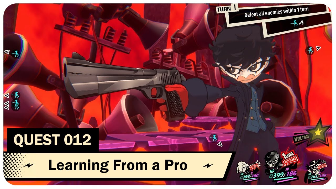 Persona 5 Tactica [QUEST 12] Learning From a Pro - YouTube
