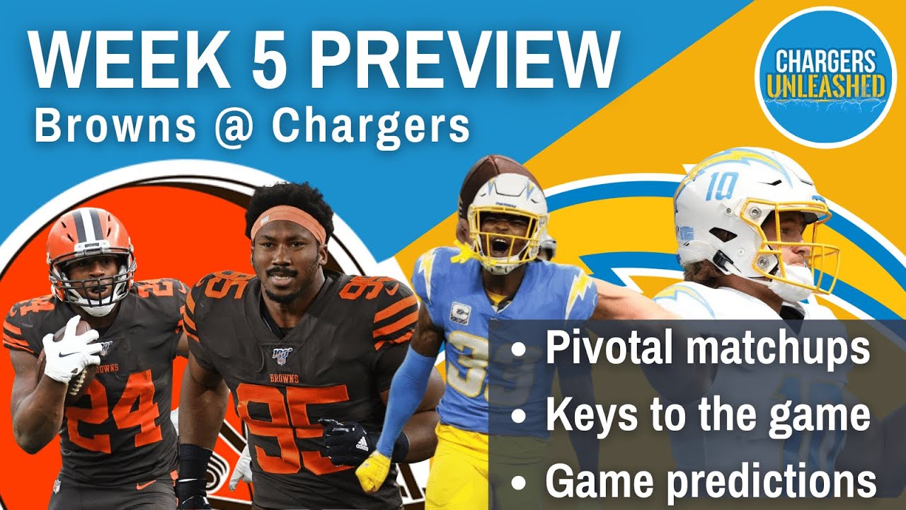 Browns @ Chargers Week 5 Preview: Matchups, Storylines, Run Game ...