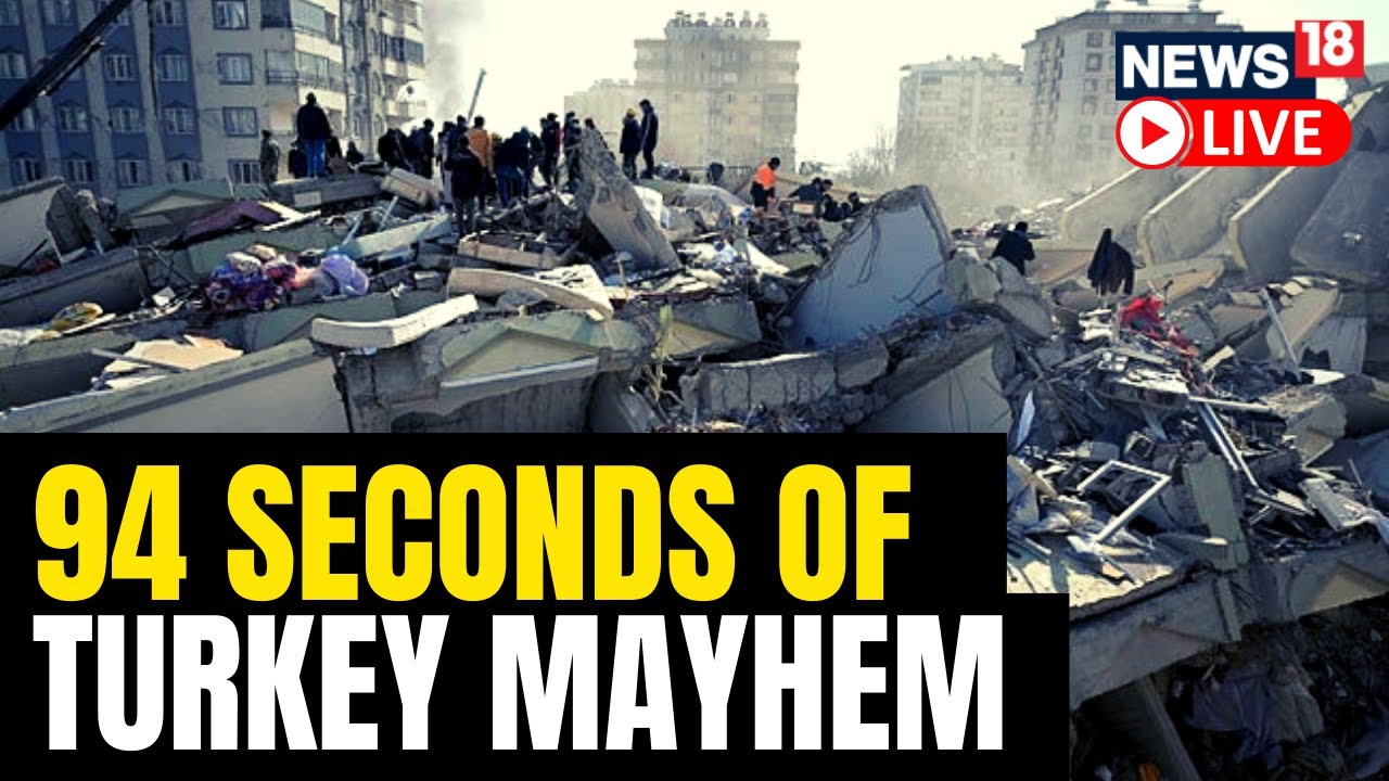 CCTV Shows Collapsing Buildings During Feb 6 Turkey Quake | Turkey ...