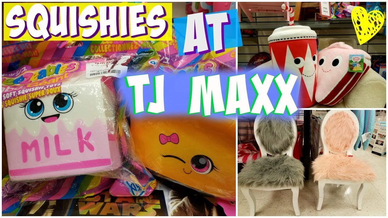 We FOUND JUMBO SQUEEZABLES SQUISHIES AT TJ MAXX TOY HUNTING 😀😍 2018 ...