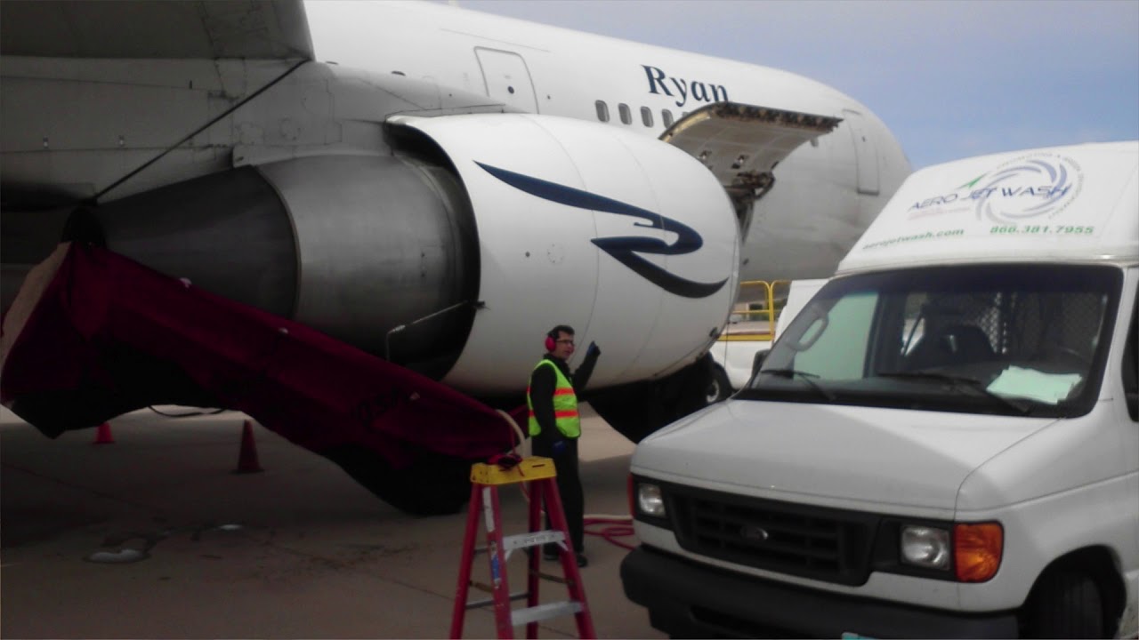 AJW Engine Compressor Washing Services - YouTube