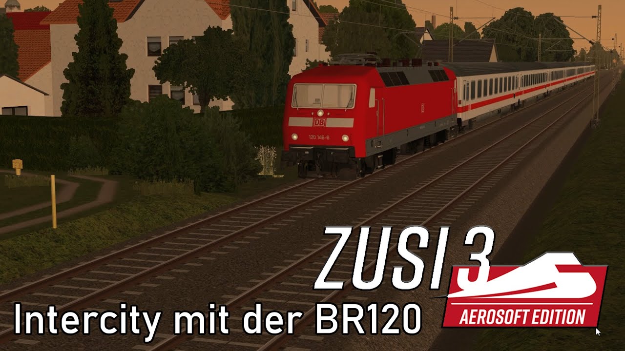 Intercity mit der BR 120 - Eine ruhige LZB Fahrt ? / ZUSI 3 - YouTube