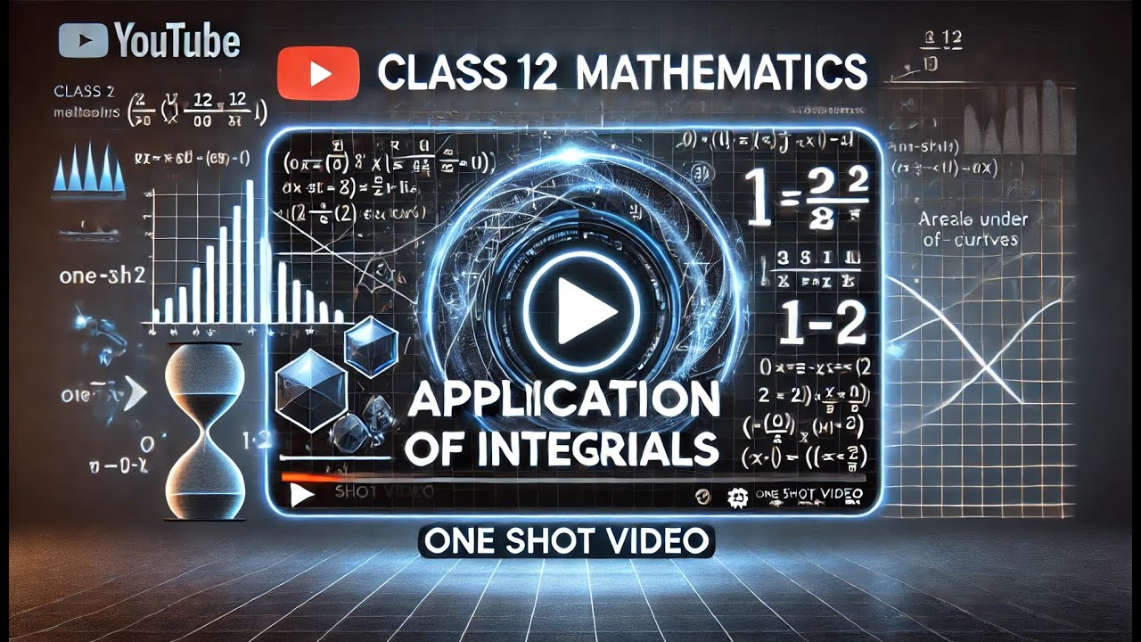CBSE Class 12 || Maths || Application of Integrals || Animation || in ...
