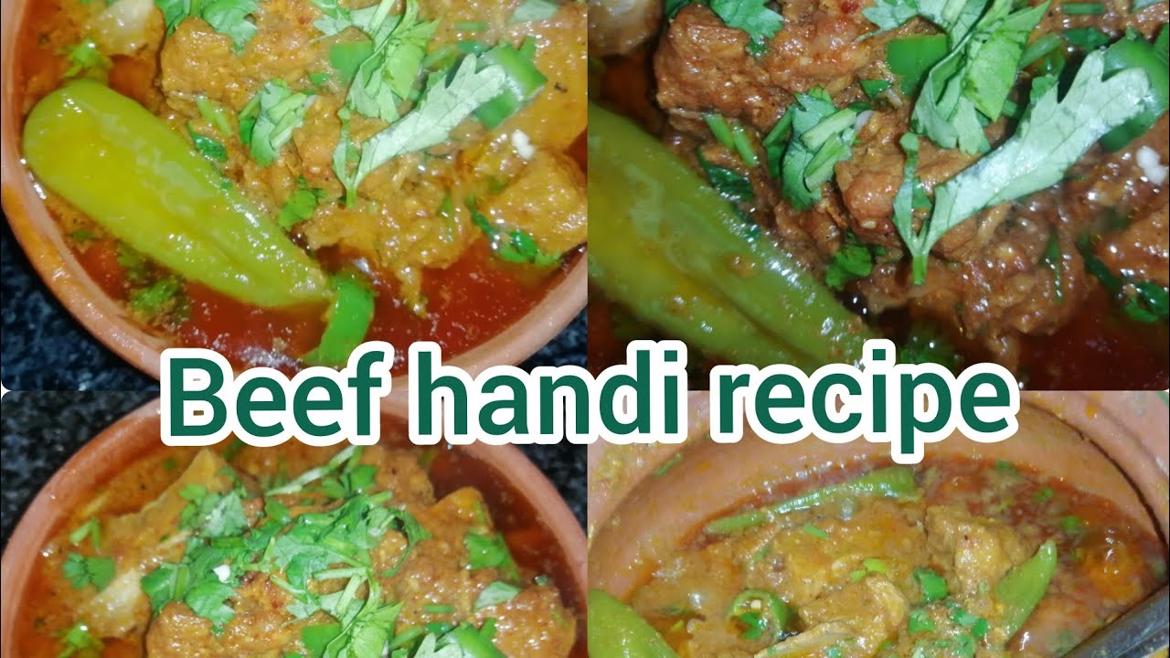 How to make Beef handi | Beef special recipe by A4 kitchen Recipe - YouTube