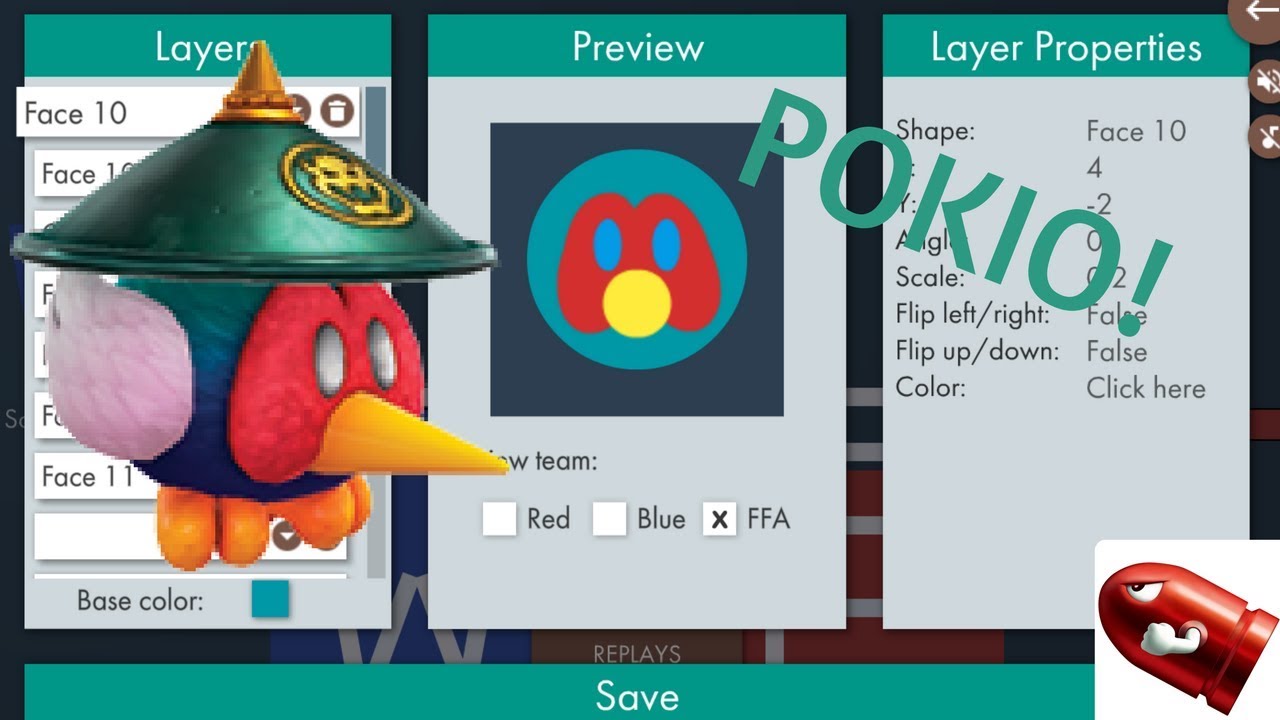 How to Make a Pokio Bonk.io Skin! // Bonk.io - YouTube