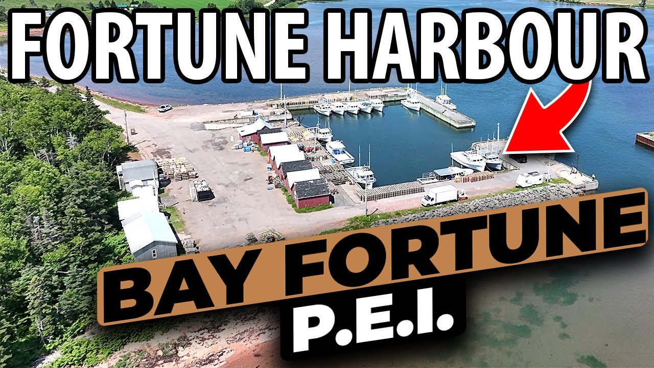 Fortune Bay, Fortune Harbour, Fortune Beach PEI Aerial Tour - YouTube