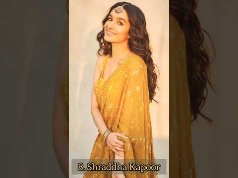 Bollywood Actresses in Saree ❤️💛 II Top 15 II #bollywood #saree