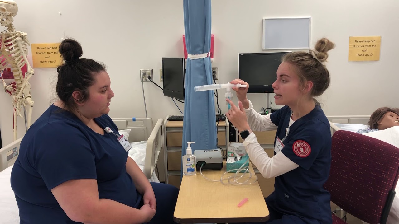 Nebulizer Teach-back Session - YouTube