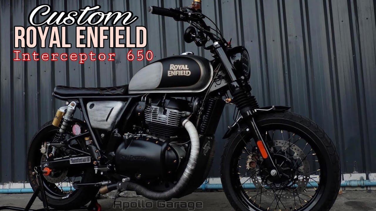 ROYAL ENFIELD Interceptor 650 | Custom by Apollo Garage - YouTube