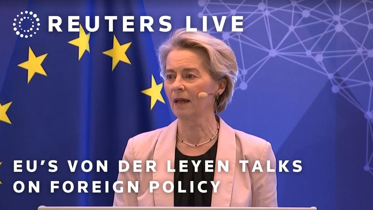 LIVE: Ursula von der Leyen speaks at EU ambassadors conference - YouTube