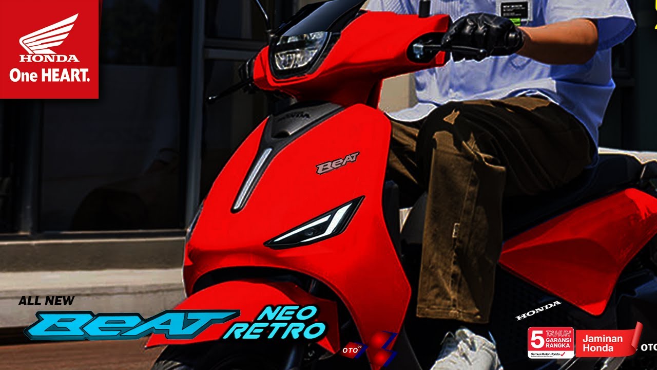 BARU 🔥 ALL NEW HONDA BEAT NEO RETRO MELUNCUR UNTUK MELAWAN YAMAHA ...