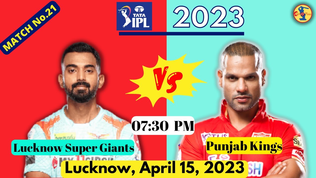 IPL 2023 | Data Visualisation of Match 21 |LCG vs PBKS | #ipl2023 # ...