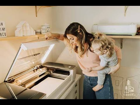 Glowforge Plus: Unboxing, Setup & First Cuts - YouTube