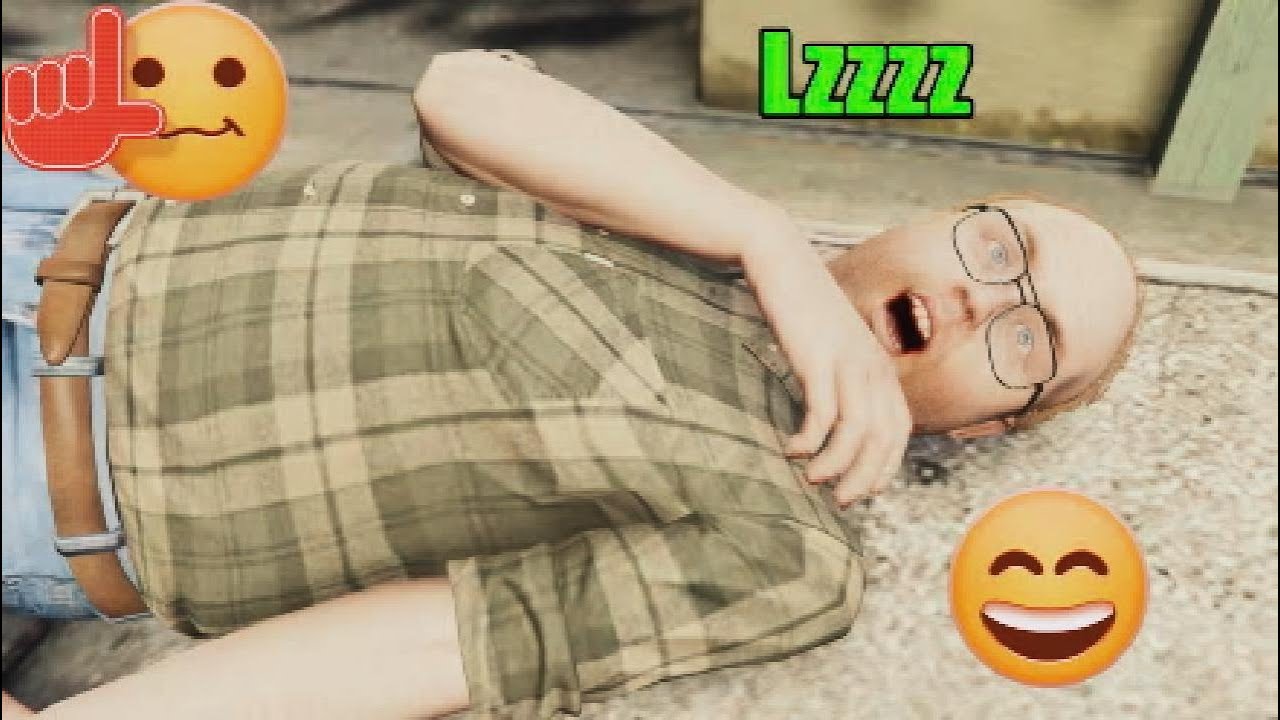 GTA 5 online beating and killing lester on (Rockstar Editor) - YouTube