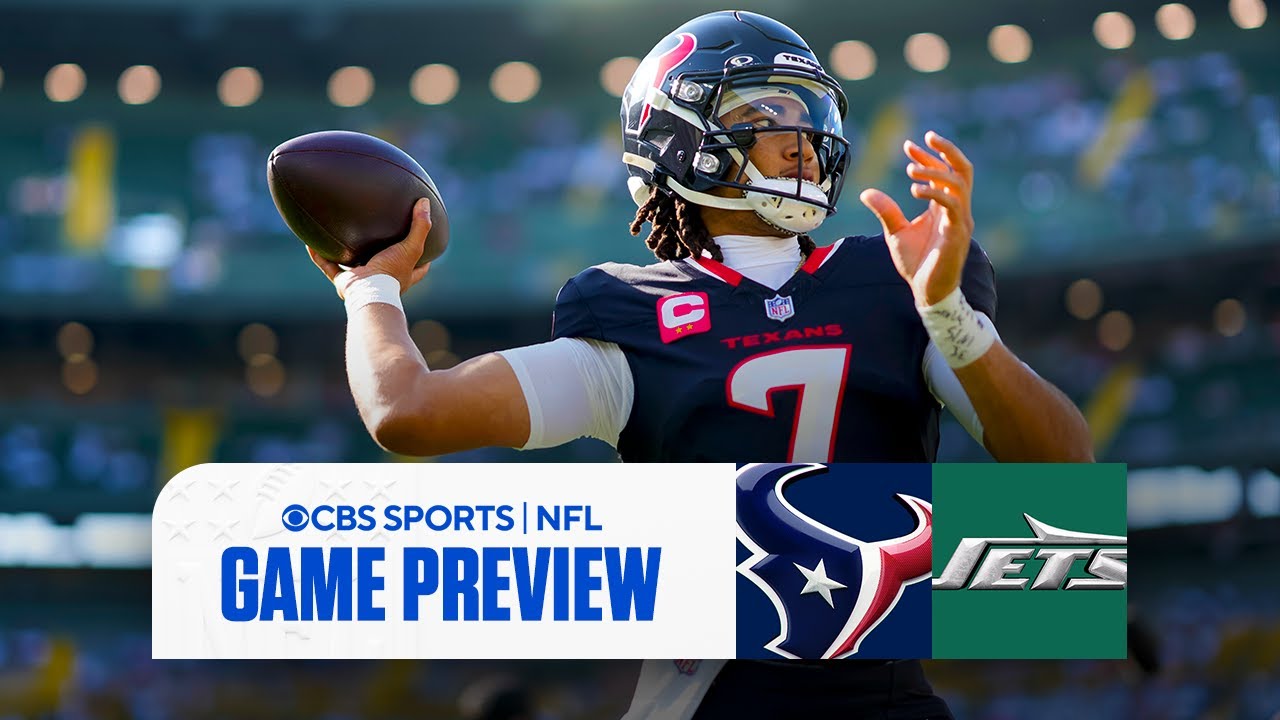 NFL Week 9 Thursday Night Football: Texans at Jets | Full Game PREVIEW ...