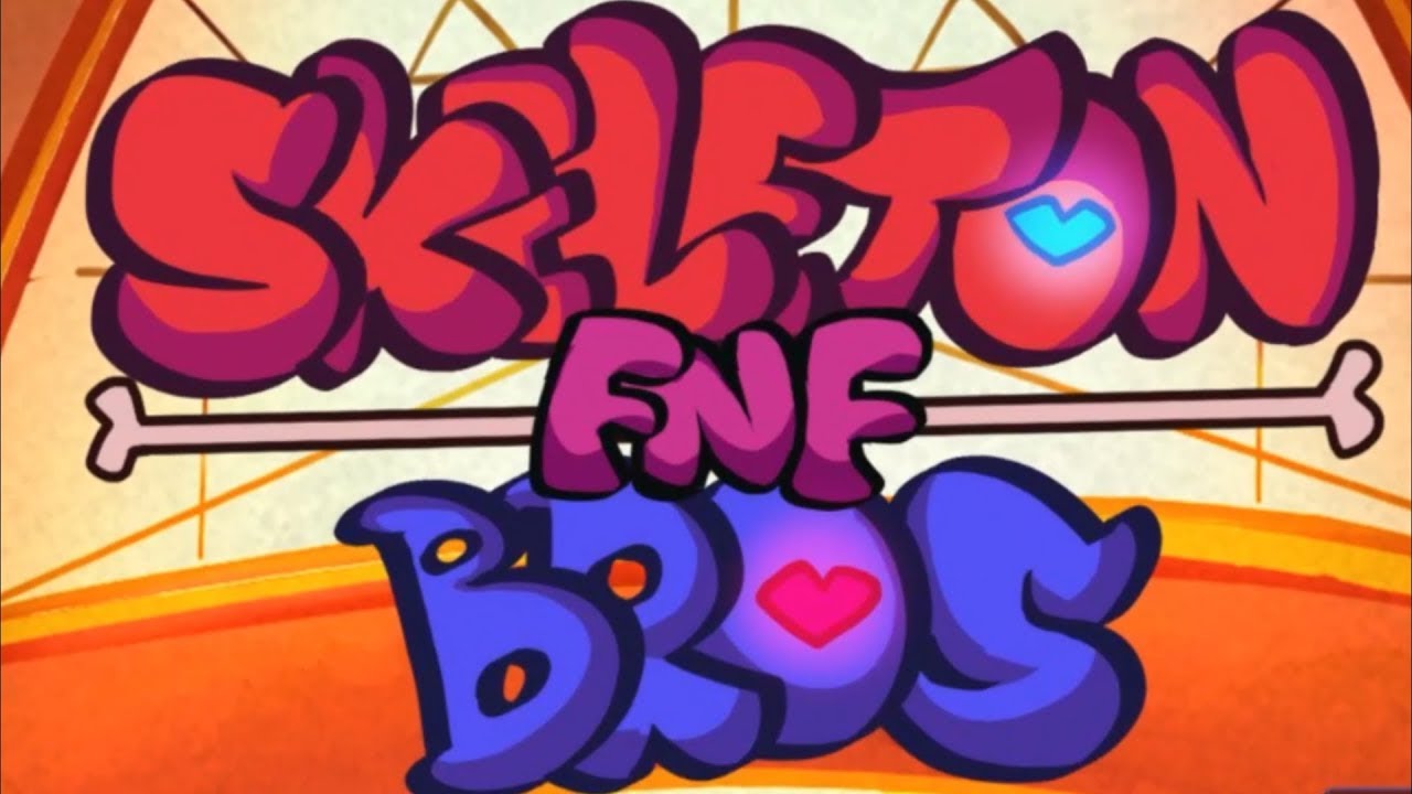 Friday Night Funkin:Skeleton Fnf Bros-Story Mode - YouTube