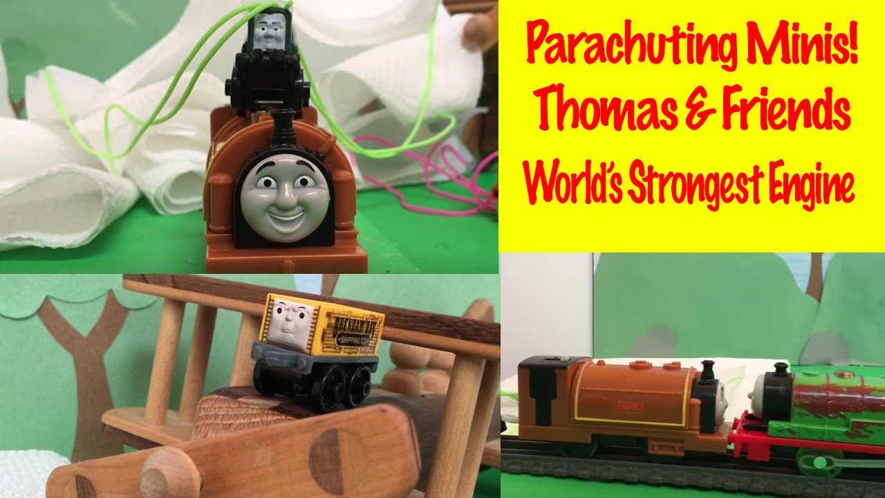 Thomas & Friends Parachuting Minis - World's Strongest Engine Thomas ...