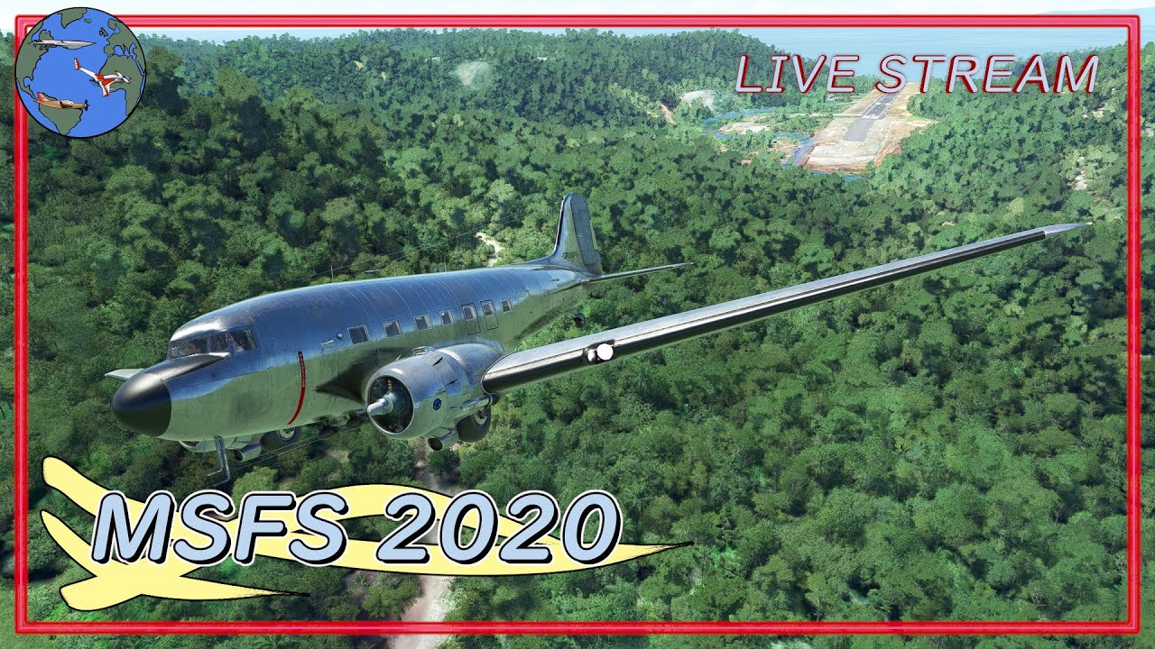 Around The World Tour In IFR Flight 33 - New Aircraft the DC-3!! - YouTube