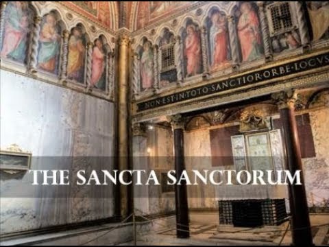 The Sancta Sanctorum in Rome - YouTube