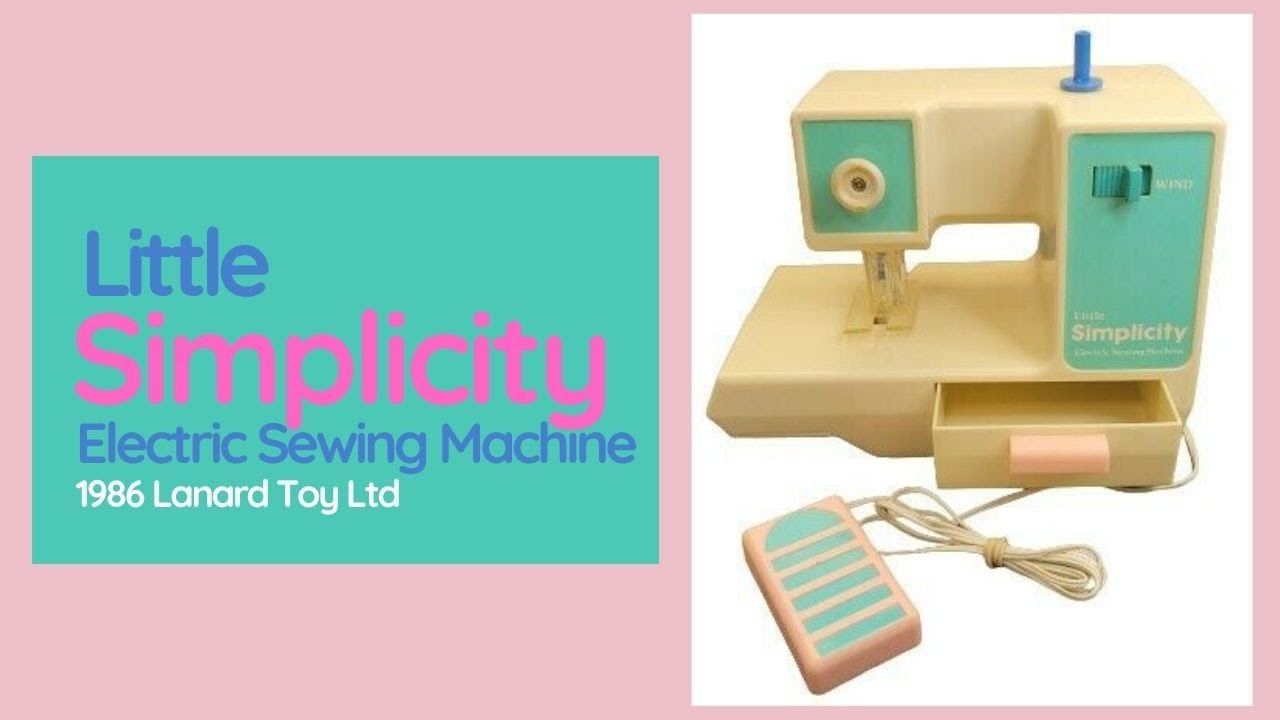 1986 Little Simplicity Electric Sewing Machine | Tested and Working ...