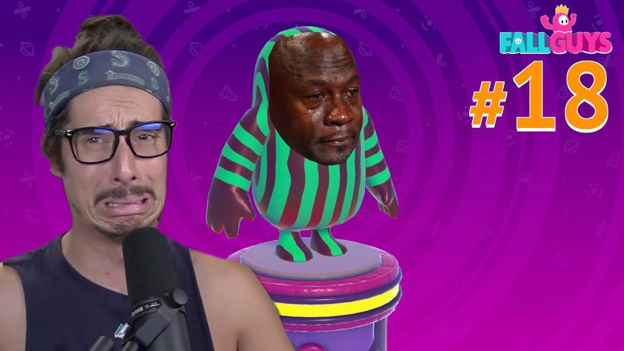 I WANNA CRY! | Fall Guys #18 - YouTube