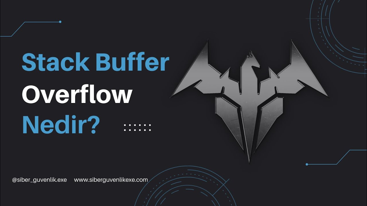 Stack Ile Pc Hacking Stack Buffer Overflow Eğitimi Redfoxie Anlatımıyla Youtube