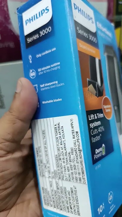 Philips Bt 310115 Series 3000 Beard Trimmer 05mm 10mm 45mint Cordless Use 10 Hours Charging