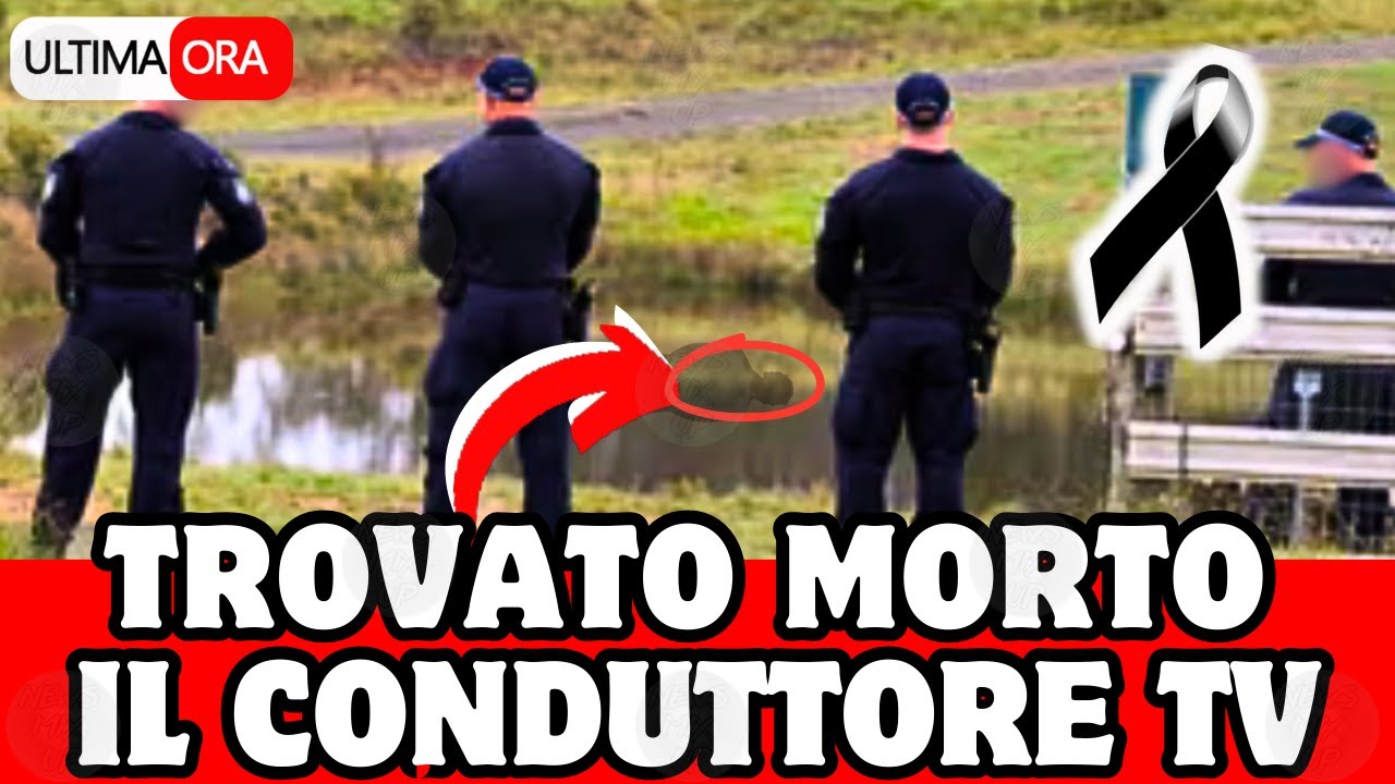🔴 LUTTO NELLA TV: "E' STATO TROVATO MORTO IL FAMOSO CONDUTTORE..." FAN ...