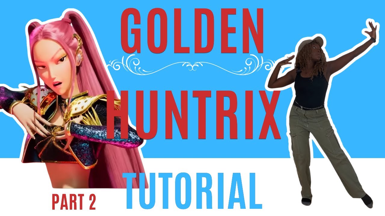 Golden by Huntrix* STEP BY STEP DANCE TUTORIAL (beginner friendly) Part 2 - YouTube
