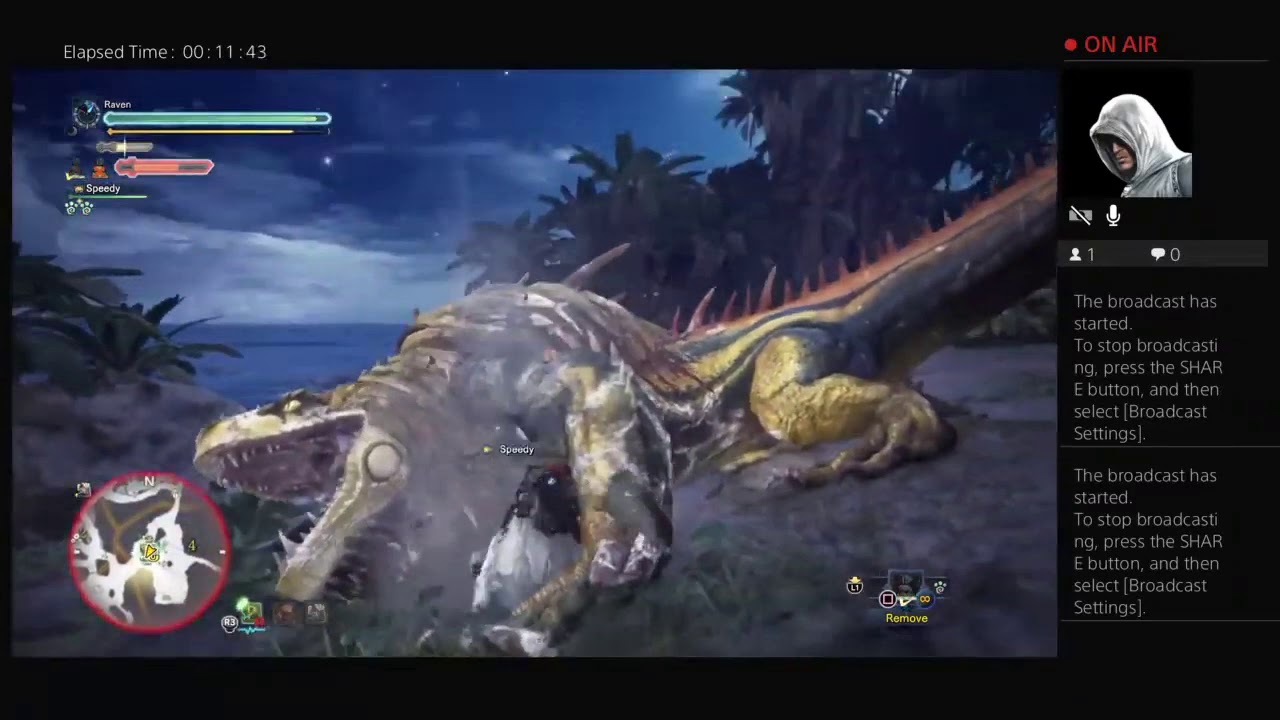 Monster hunter world iceborne hungry lizard - YouTube