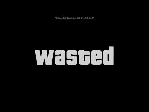Actual GTA 6 Wasted Sound Effect