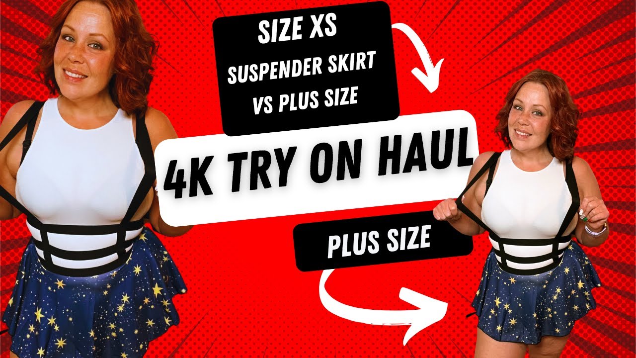Plus Size vs XS: How Does the @Avidlove Star Print Rave Micro Skirt Fit ...
