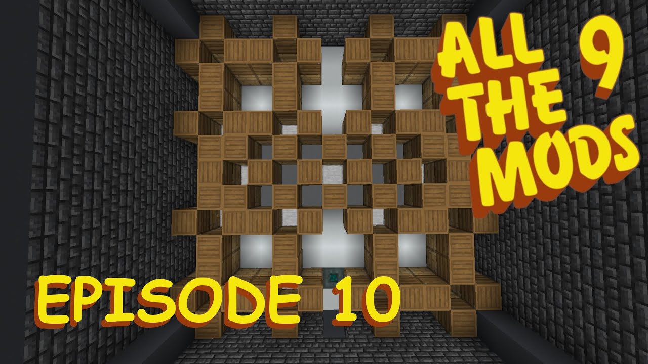 ATM9 EP10 - Productive Bees & Extreme Reactors - YouTube