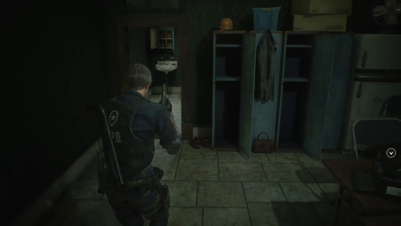 RESIDENT EVIL 2 Leon Police Station 1F Break Room Electrical Part 17.11 ...