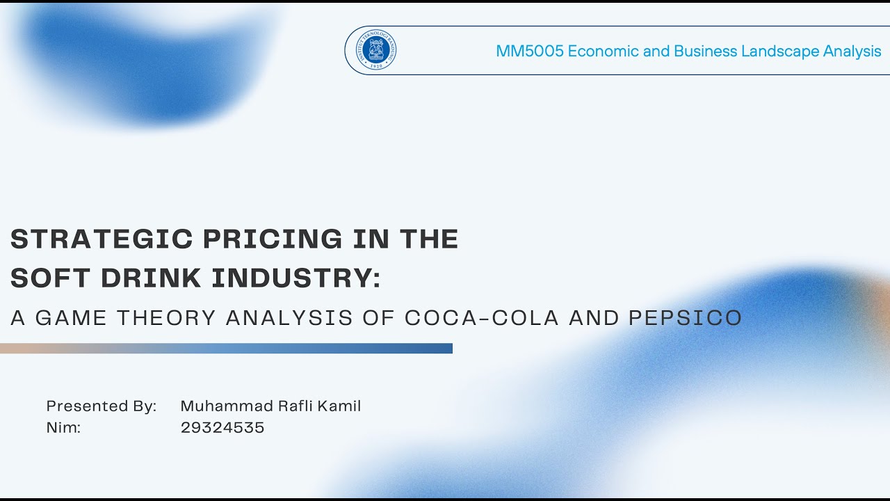 Coca Cola vs Pepsi Game Theory Analysis | Oligopoly Pricing & Nash ...