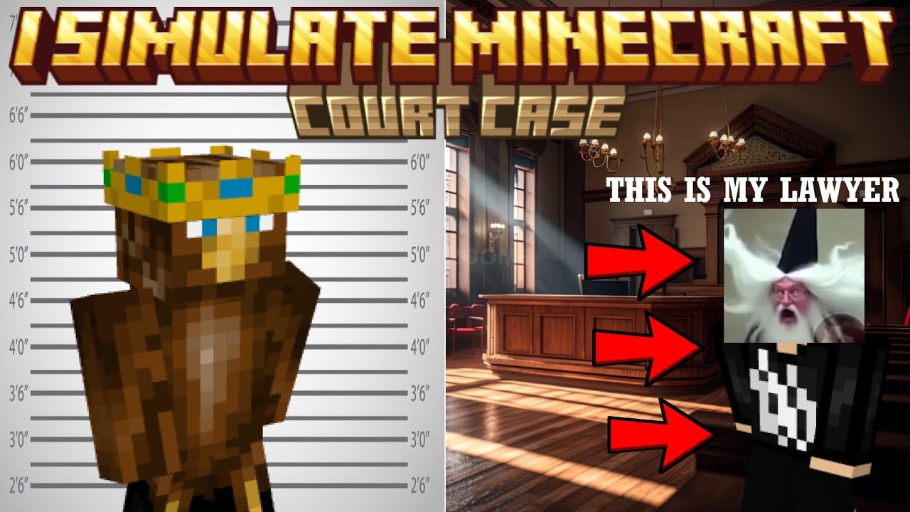 I Simulated a Minecraft Court Case - YouTube