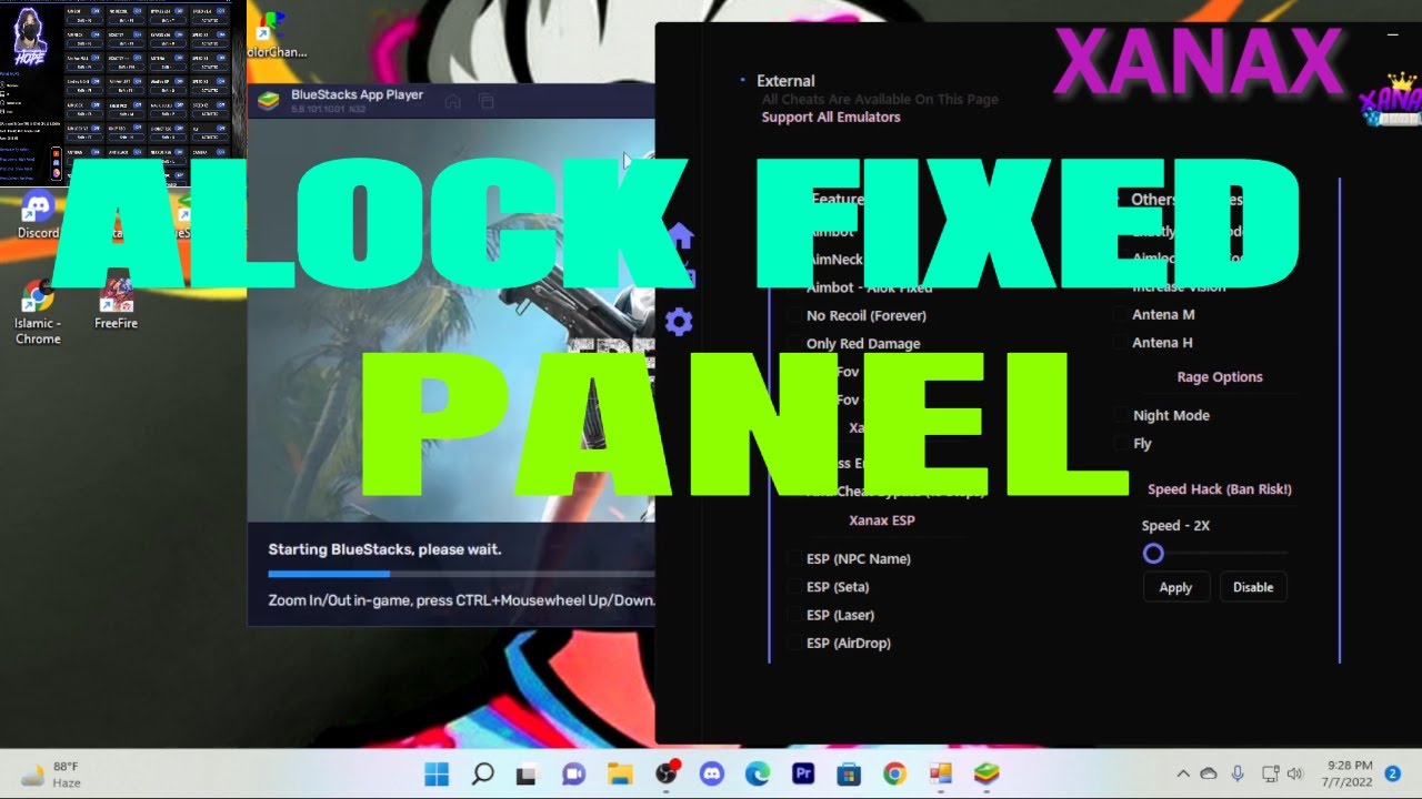 New Auto Headshot Pc Panel Free Fire |⚠️Panel Hack Free Fire |🎯Pc FF⚫️ ...