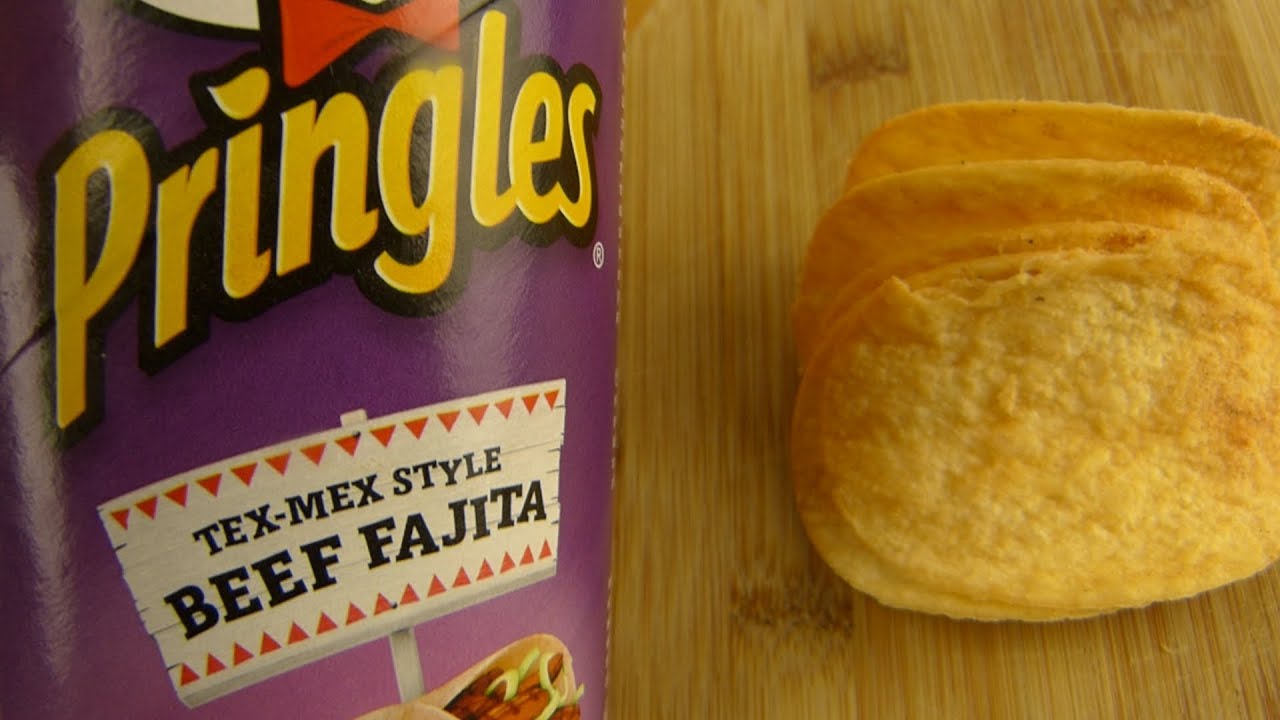 Pringles Tex Mex Style Beef Fajita - YouTube