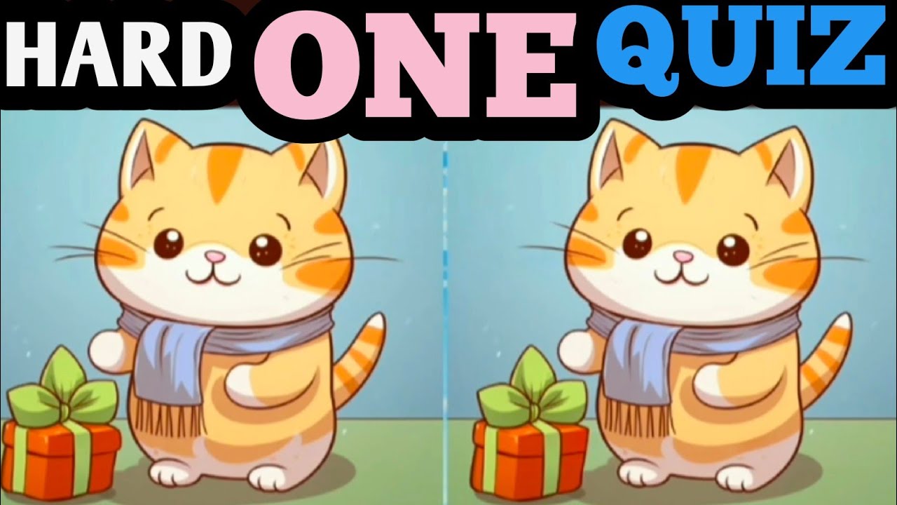 [Find the difference] HARD ONE? QUIZ! 🙂 [Spot the difference]#EPI139 ...