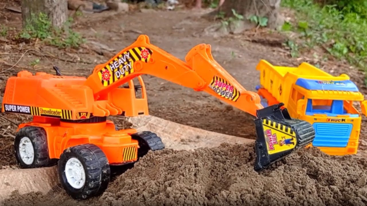 Jcb load sand in dumper | Roller making Road | jcb ka video | # ...